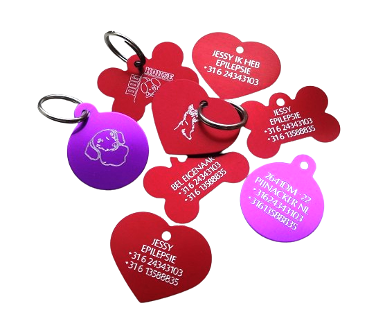 hondenpenning gegraveerd bestellen online?